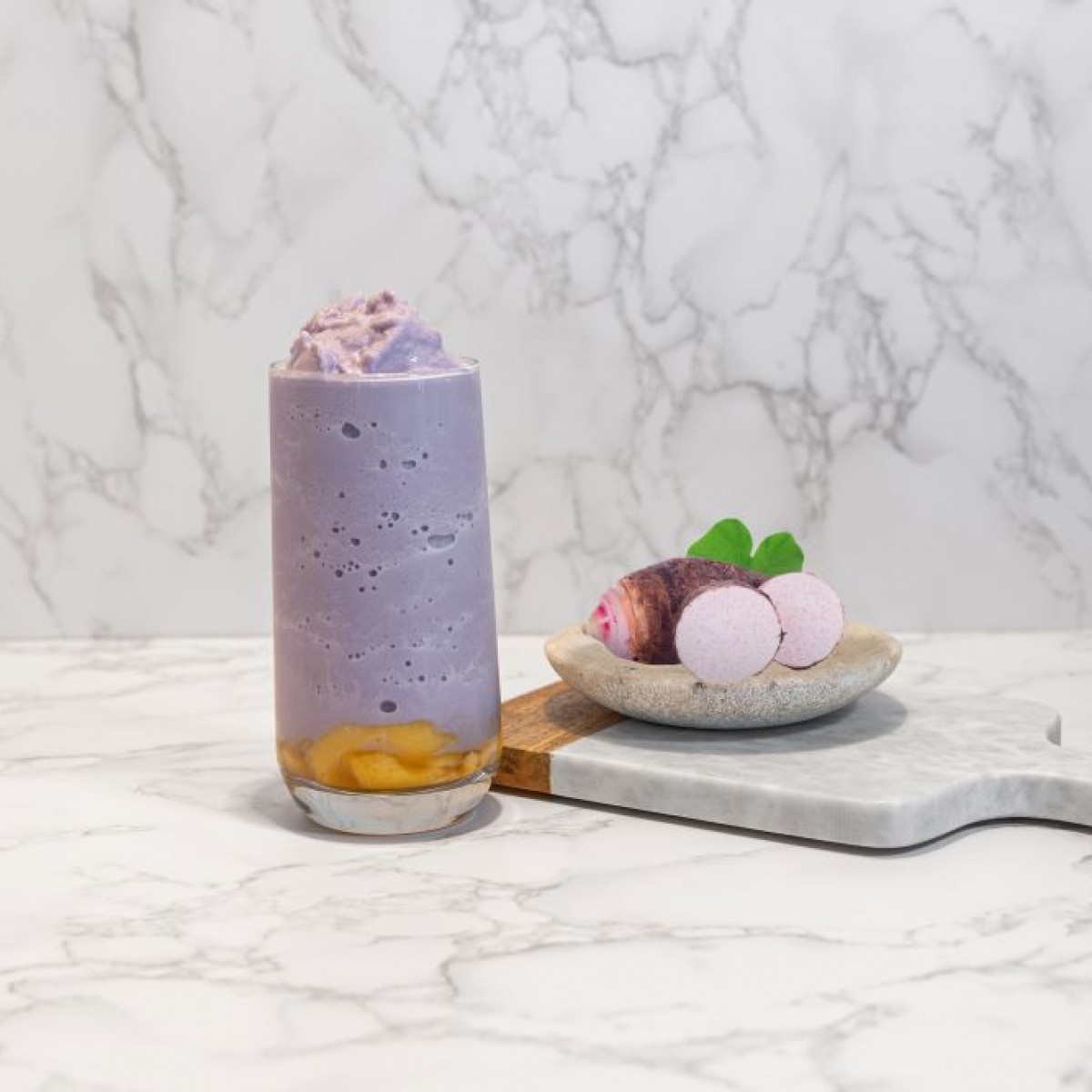 Taro Frappe | Factory Tea Bar