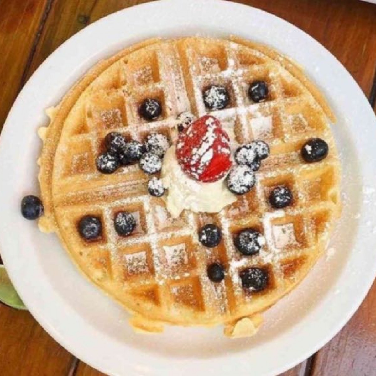 Belgian Waffle | Sun Cafe Organics