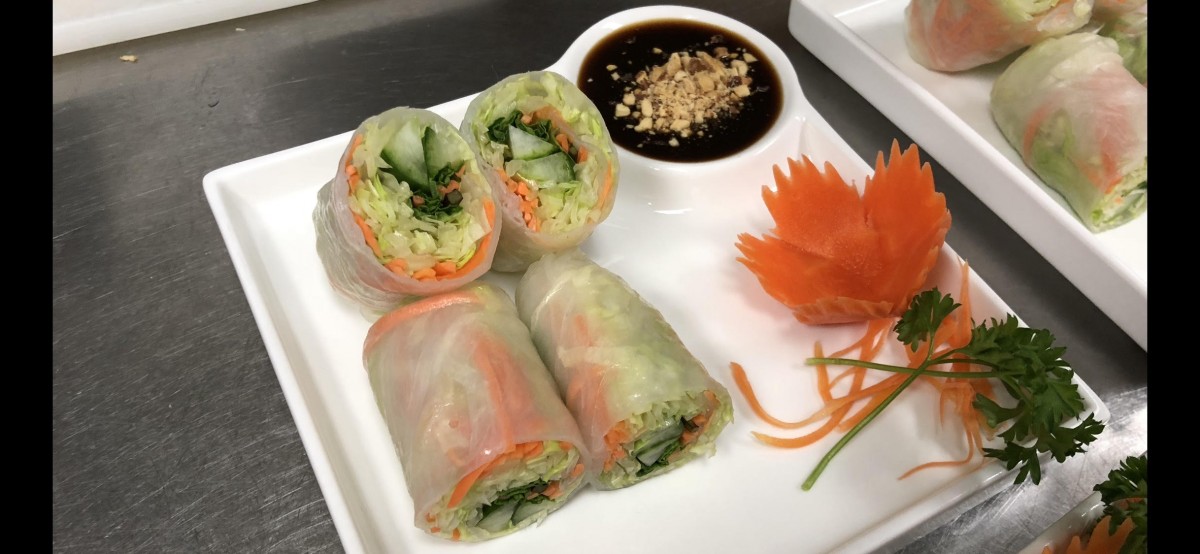 A3. Fresh Spring Rolls