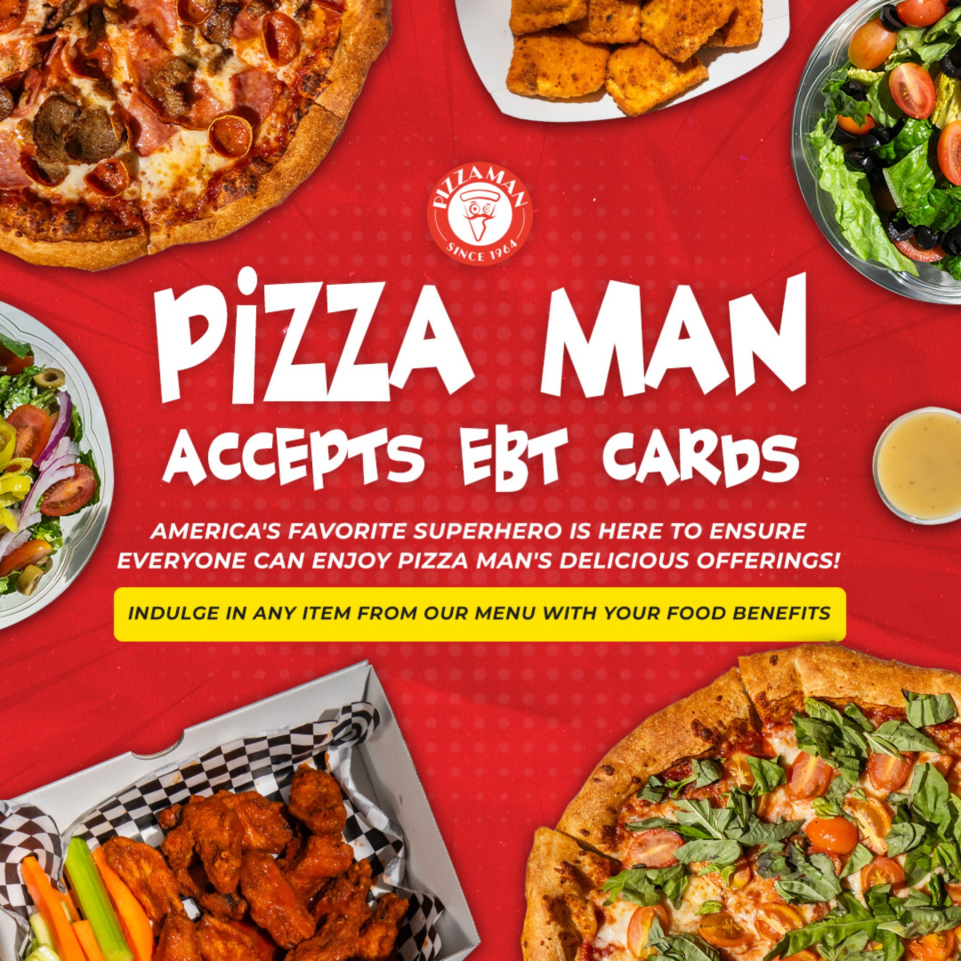 Pizza Man Pizzeria | Best Pizza Delivery & Menu in California