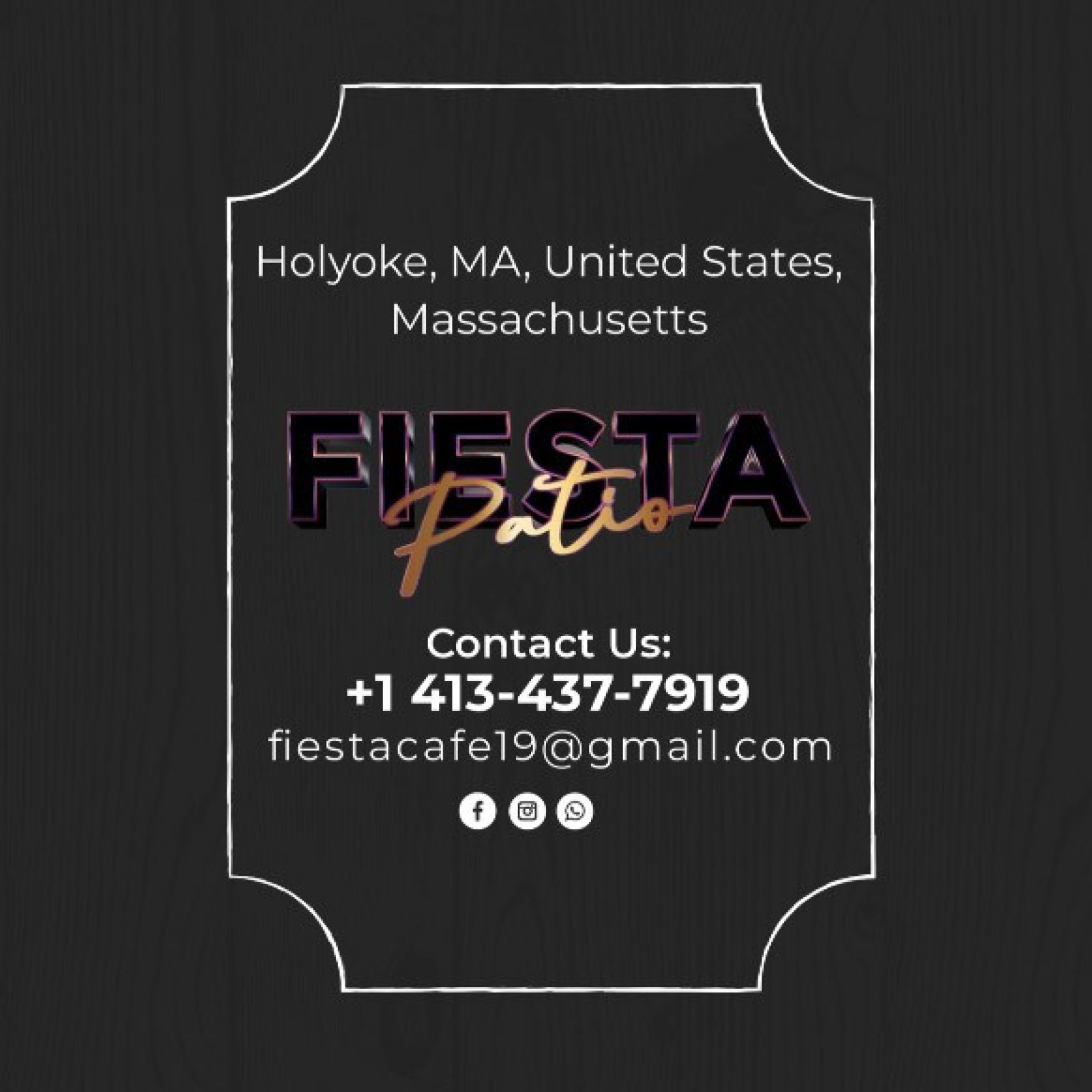 Fiesta Cafe Holyoke - Official Site & Menu - Order Online
