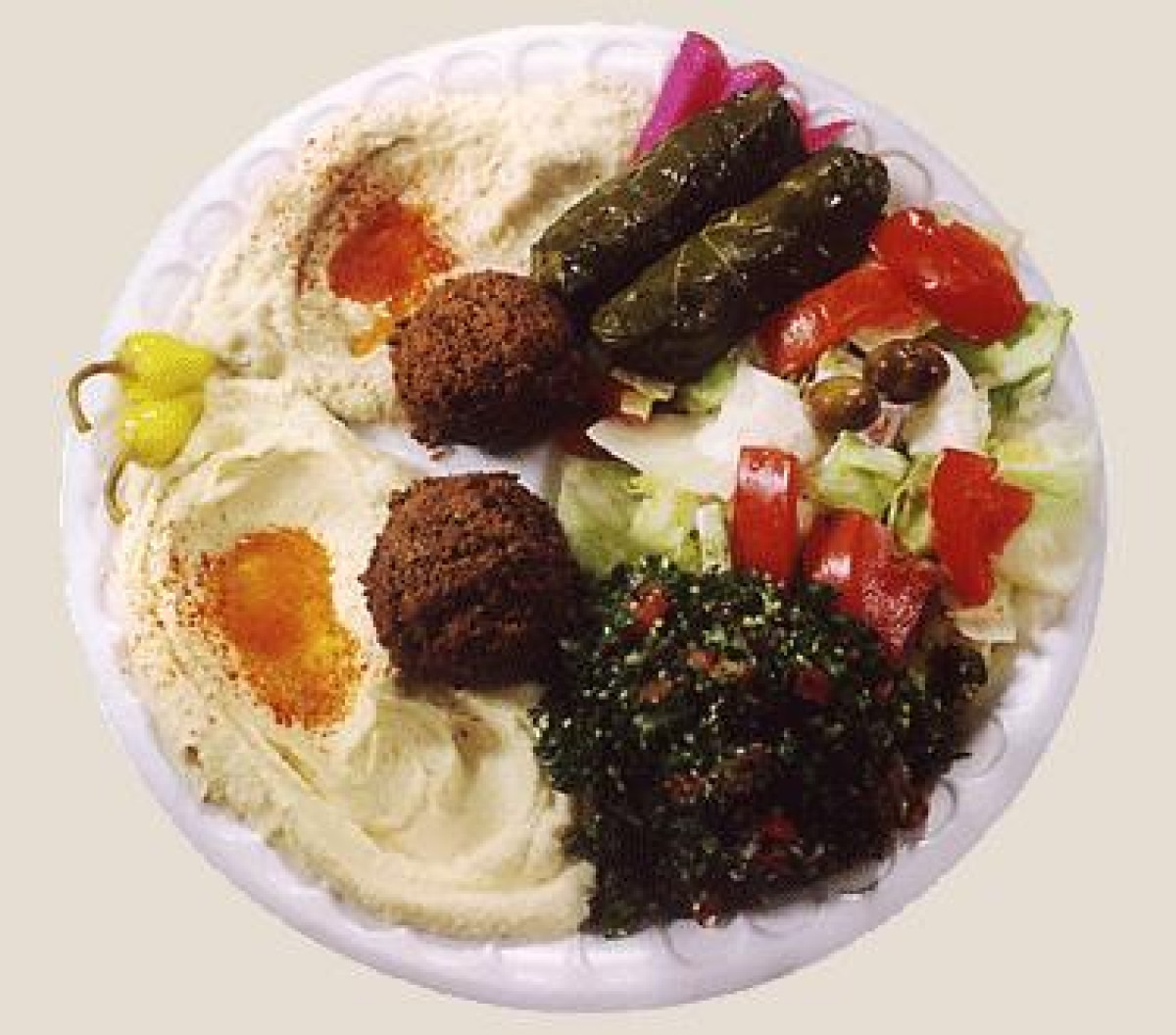 Vegetarian Combo Plate