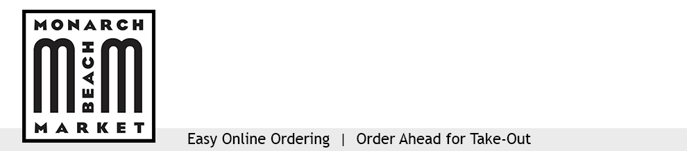 Monarch Beach Market Dana Point Menu - Order Signature Paninis Online