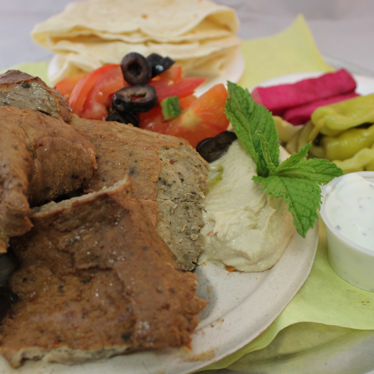 Lamb Gyro Plate | Furn Saj
