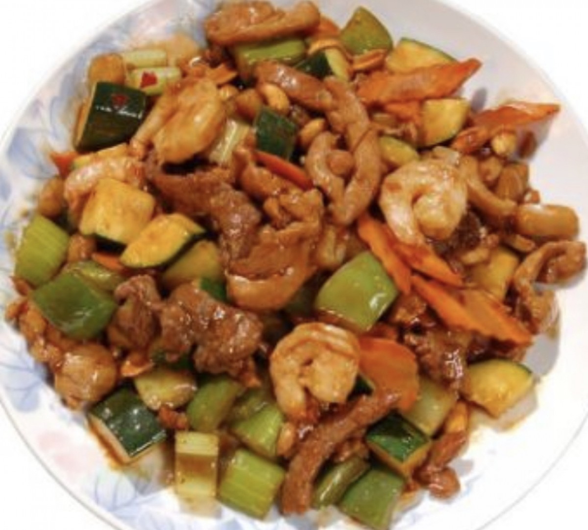Kung Pao Three Delights