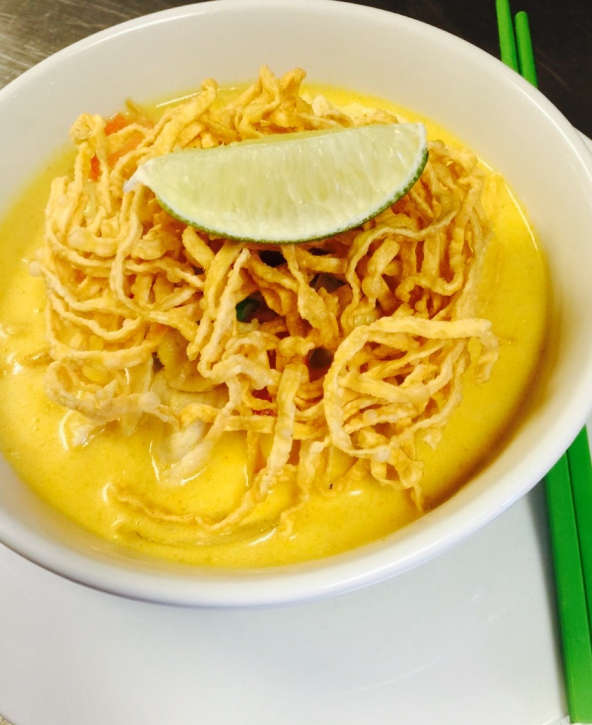 Yellow Curry Noodle Lunch