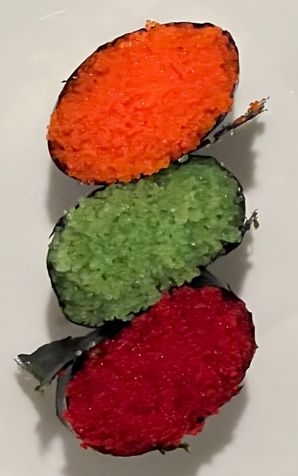 Masago Sushi Trio