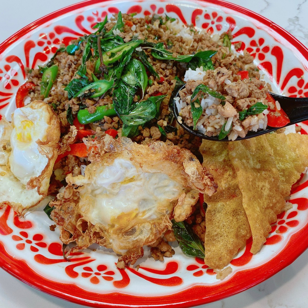 Giant Spicy Basil "Pad Kra Prao" 1 lb of protein