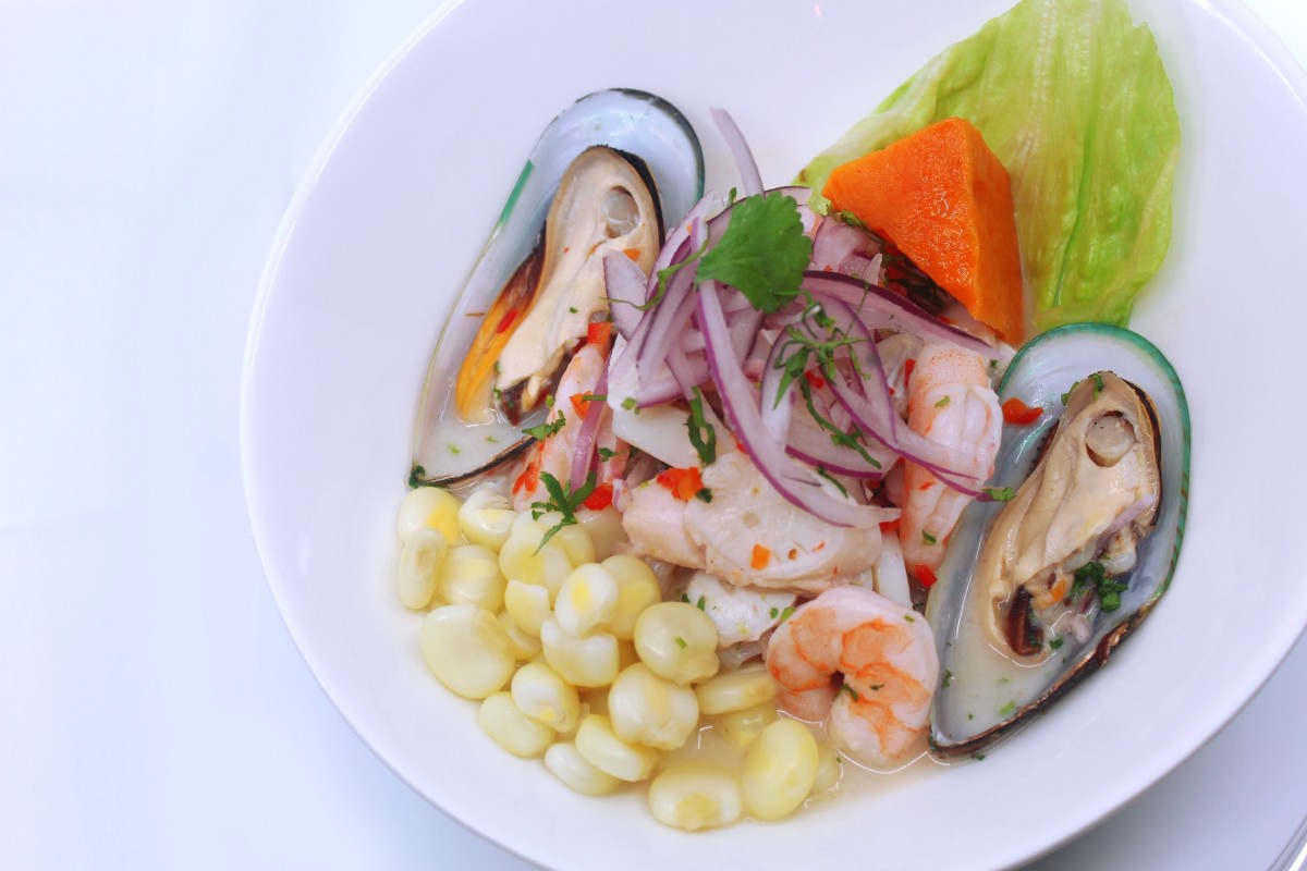 Ceviche Mixto Peruano Ceviche Mixto – 718 Sushi