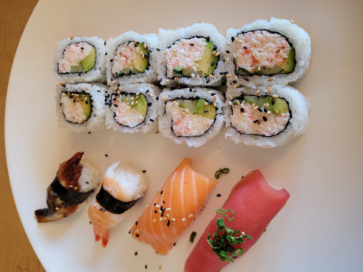 80. California Roll Combo
