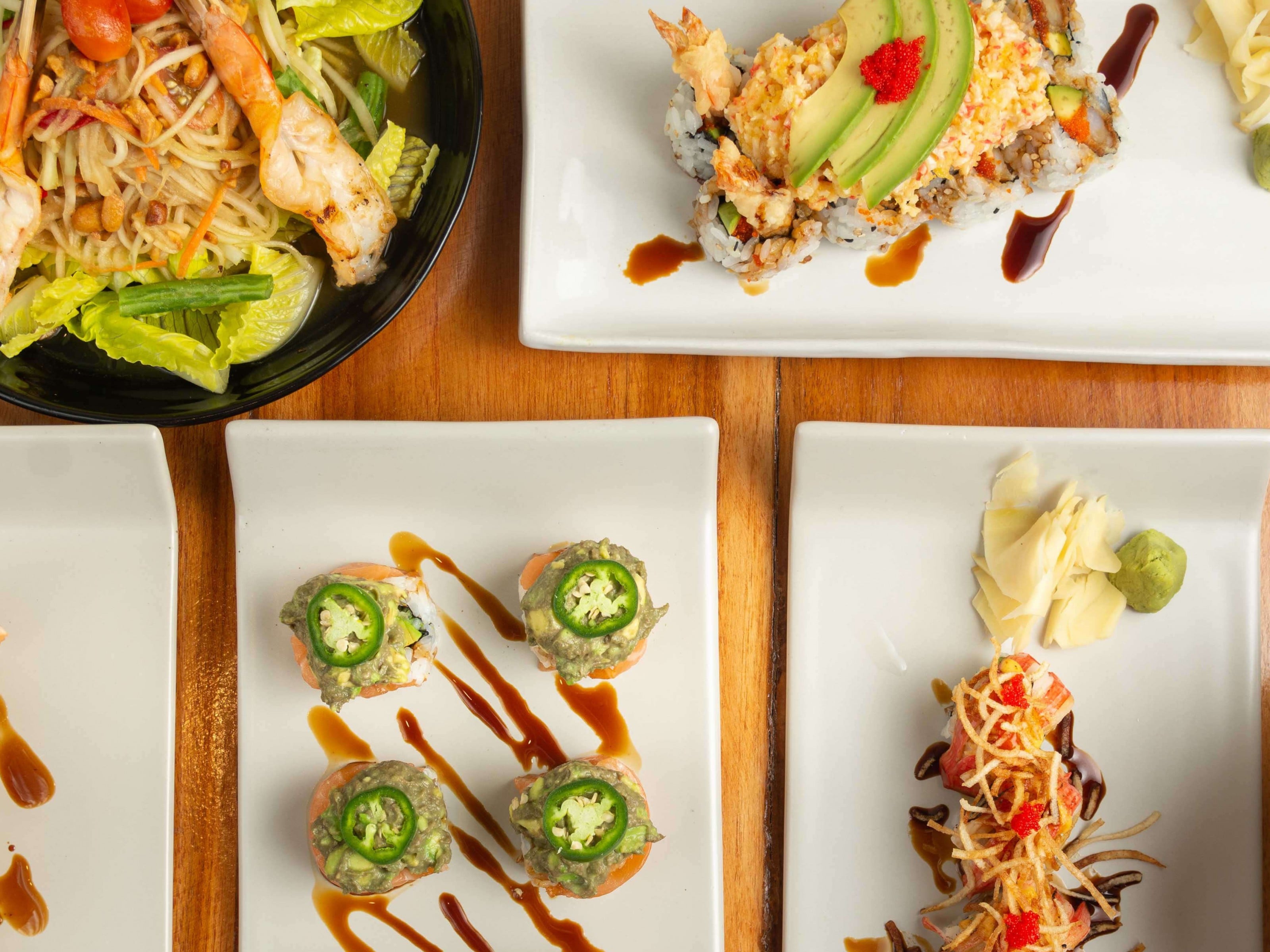 SAAO Thai & Sushi Reston Menu - Order Thai Online