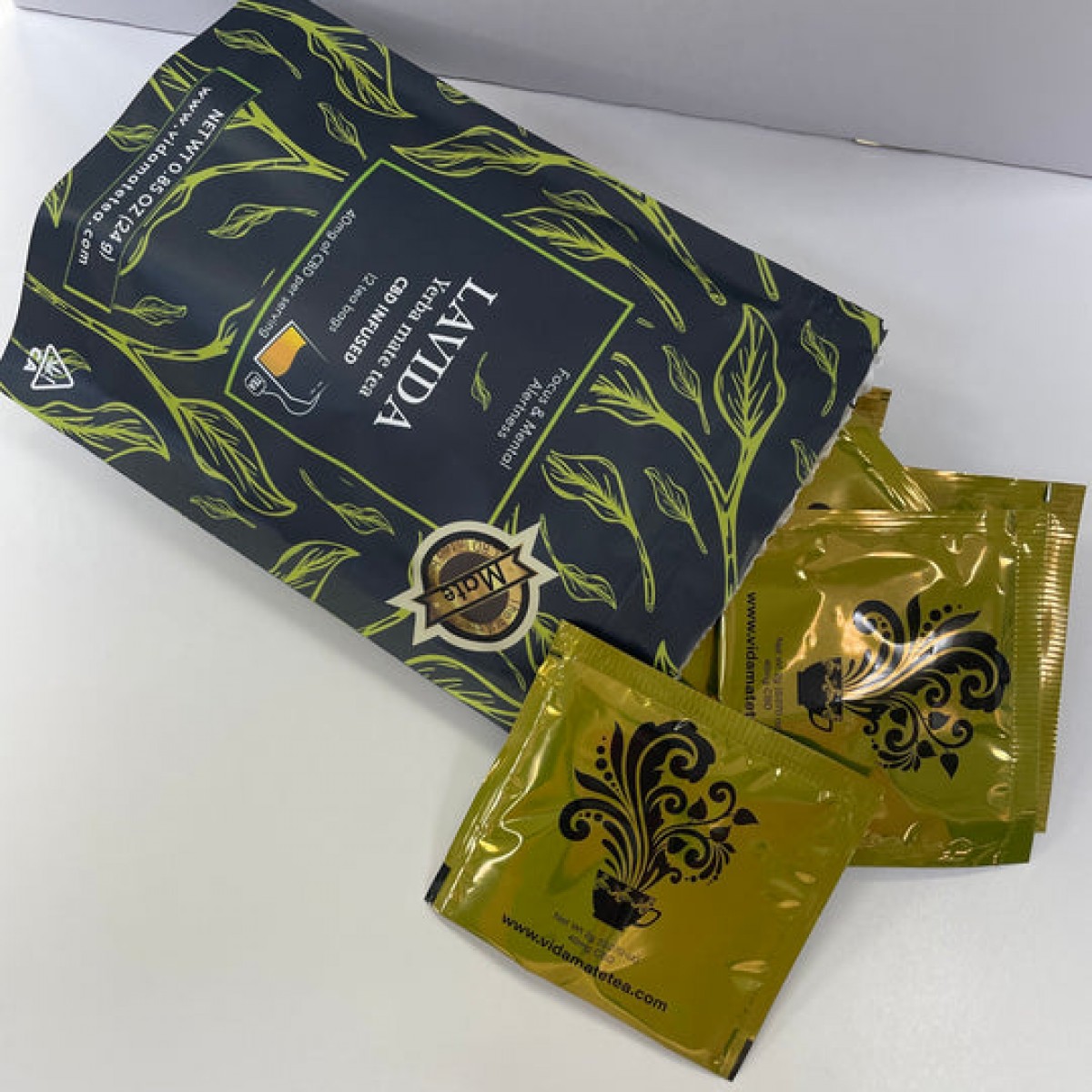 Yerba Mate Hemp Tea Bags | The Zaatar Factory
